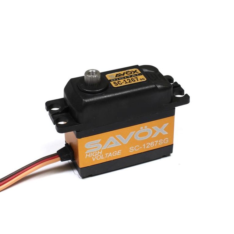 SAVOX 'HIGH VOLTAGE' STD SIZE DIGITAL SERVO 21KG@7.4V (LIPO)